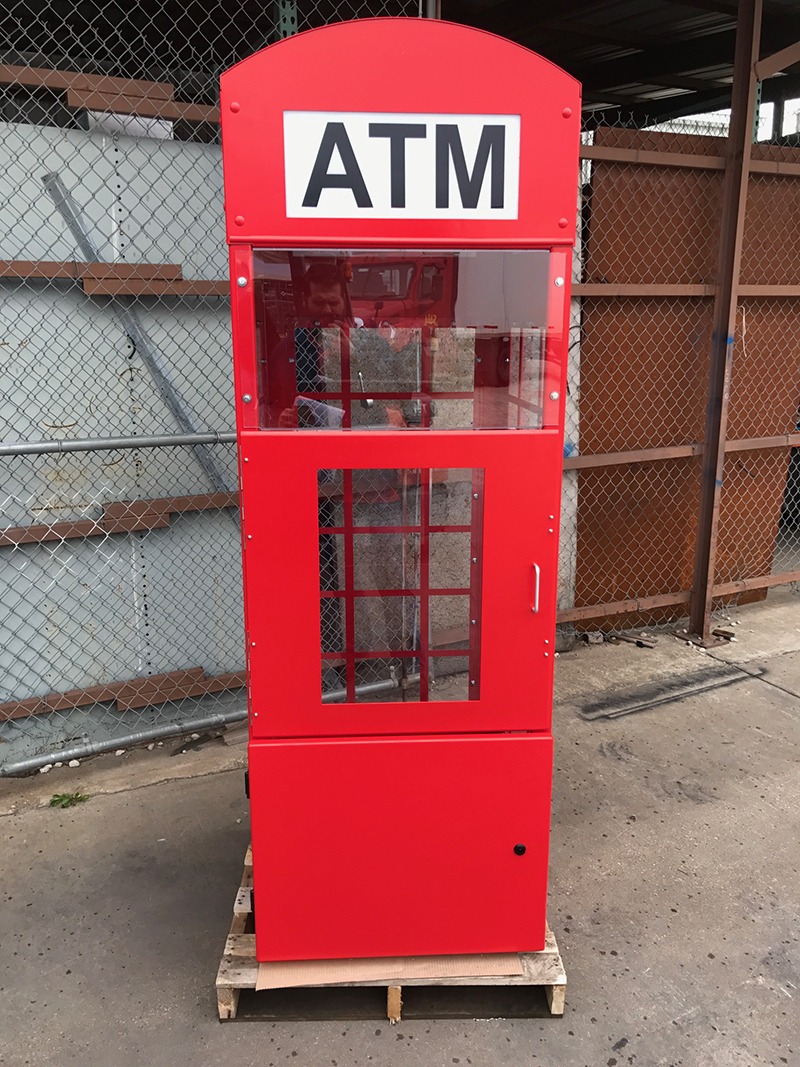 Phone Booth ATM Kiosk - TPI Texas