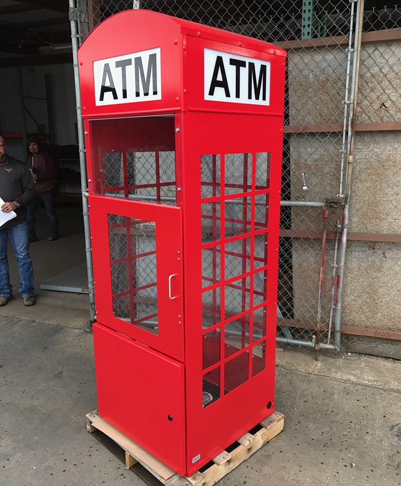 Phone Booth ATM Kiosk - TPI Texas