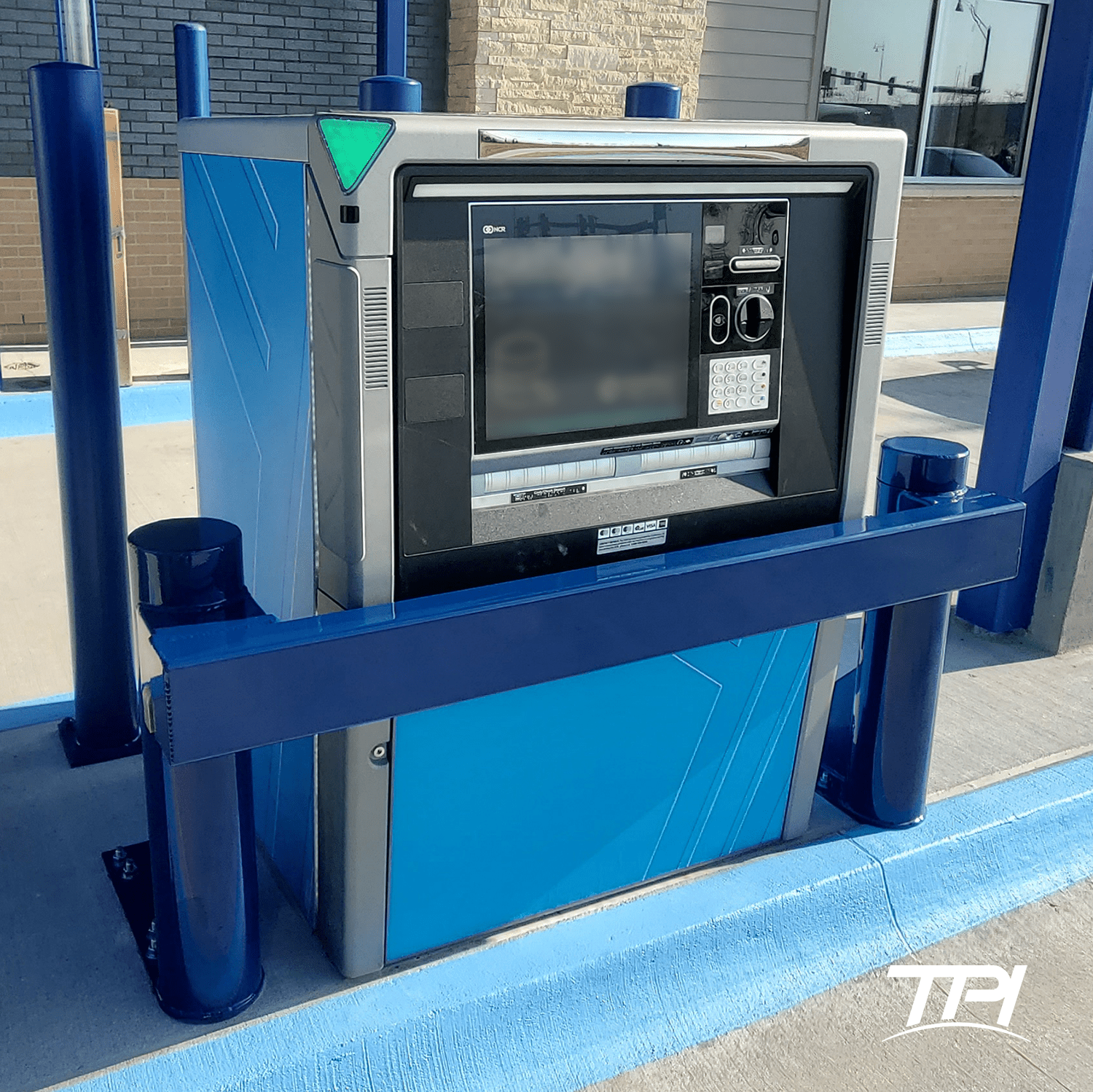 ATM Bollard Swing Gate - TPI Texas